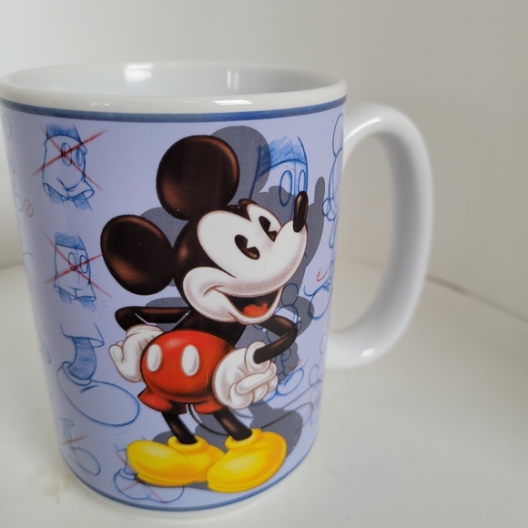 Disney | Dining | Mickey Mouse Walt Disney Store Large Mug Pen Ink ...